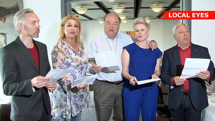 Polle fra Snave ny mand i Sønderborg-revy - Video på Avisen.dk